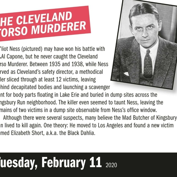 Workman | Office | 220 A Year Of True Crime Pageaday Calendar | Poshmark